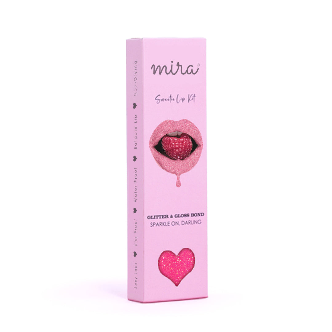 Sweetie Glitter Lip Kit - Emerald – Miradawoodbeauty